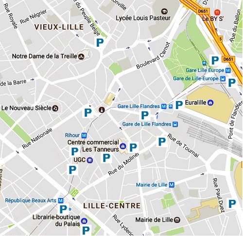 Parking Lille - Cheap Car Parking Spots - Free Advice