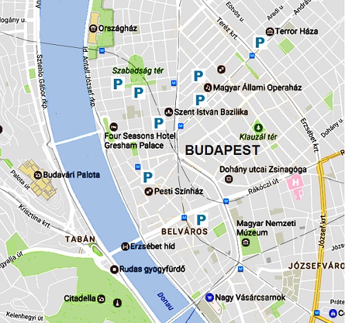 Budapest - Cheap Car Parking Spots - Free Advice